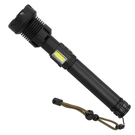 Rechargeable Flashlights, Multi-Functional Hand Lamp Dimmable Torch Light 2500LM XHP 90+COB LED ...