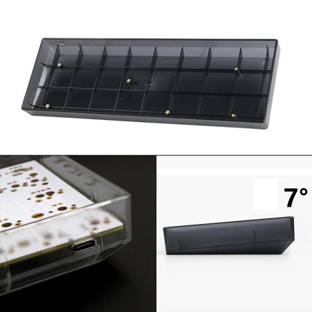 Keyboard Case for 65% DIY XD68 GK68 RK68 14x4x1" DIP Switches | Walmart ...