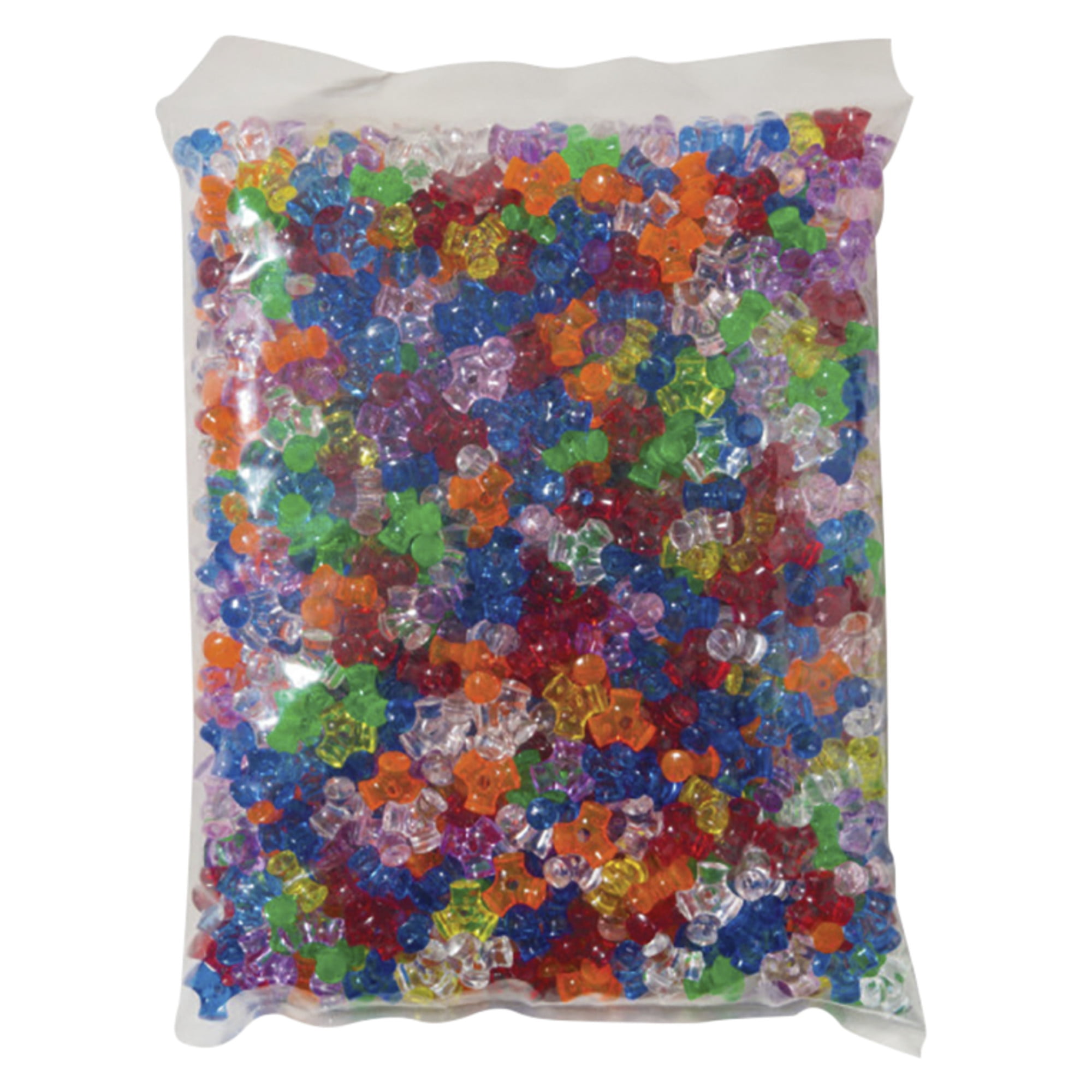 Creativity Street Plastic 3-Sided Tri-Bead Assortment, 0.43 in ...