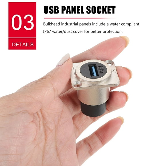 Usb Bulkhead Connector