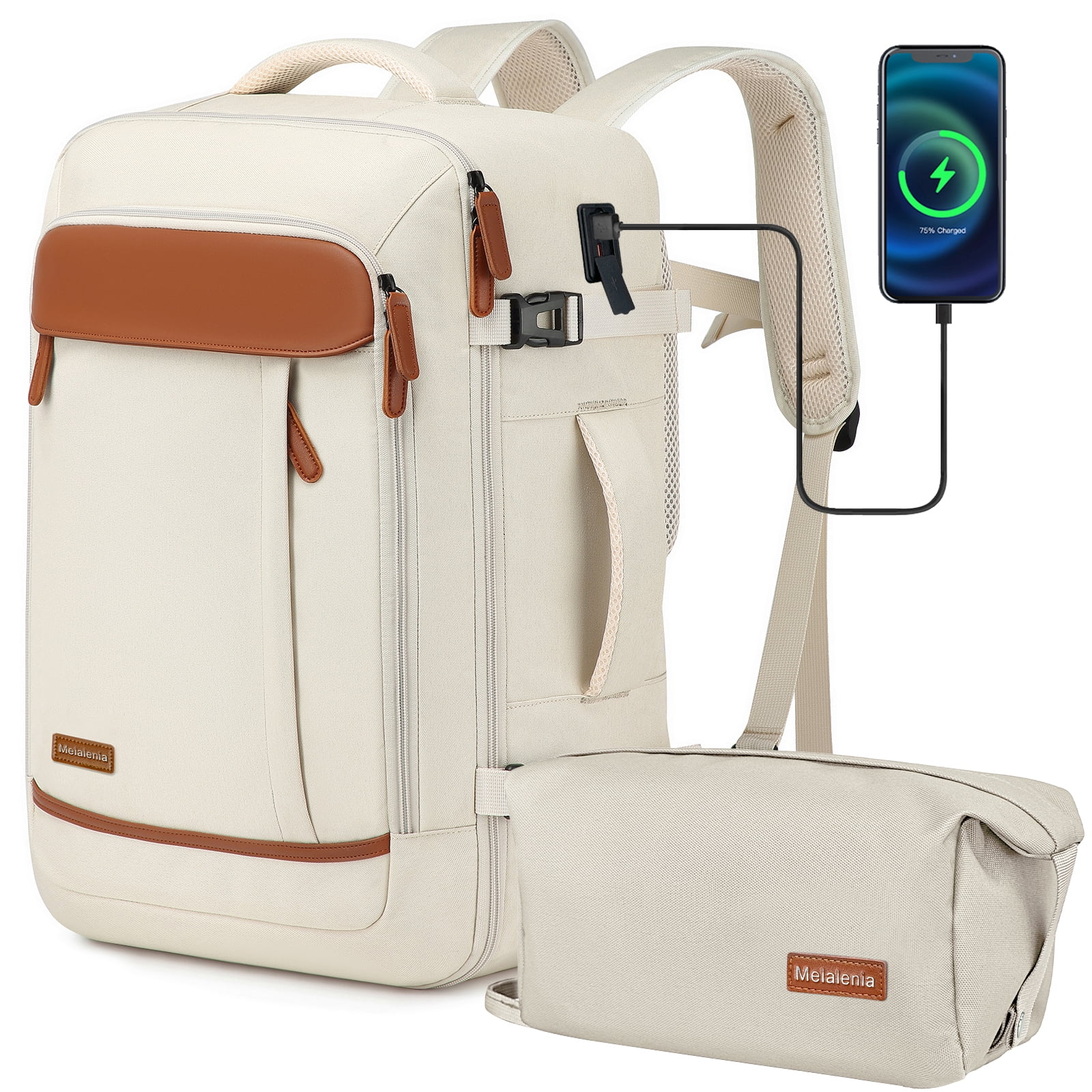 Click here for Melalenia 2pcs Travel Backpack Luggage Waterproof... prices