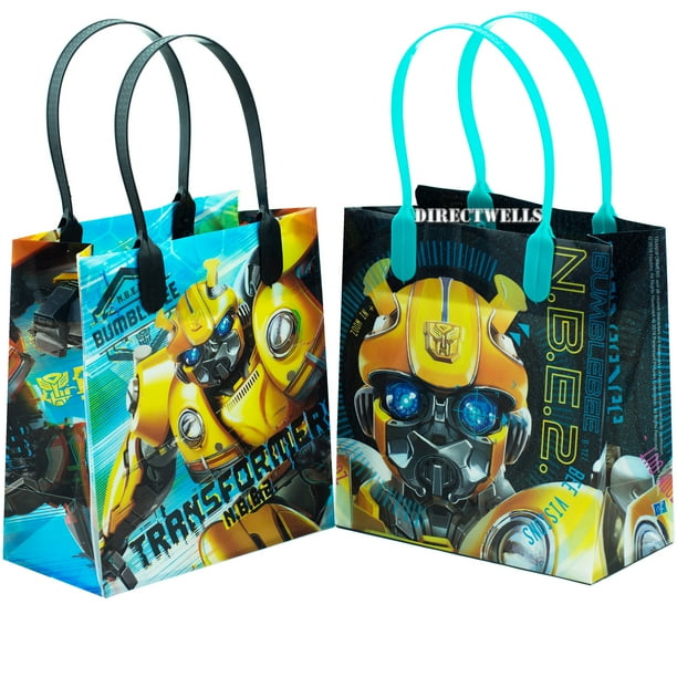 Transformers BumbleBee 12 Party Favor Reusable Goodie Small Gift Bags 6 ...