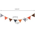 Inerposs Double Layered Cotton Solid Color Flag – 2.6m Birthday Party ...