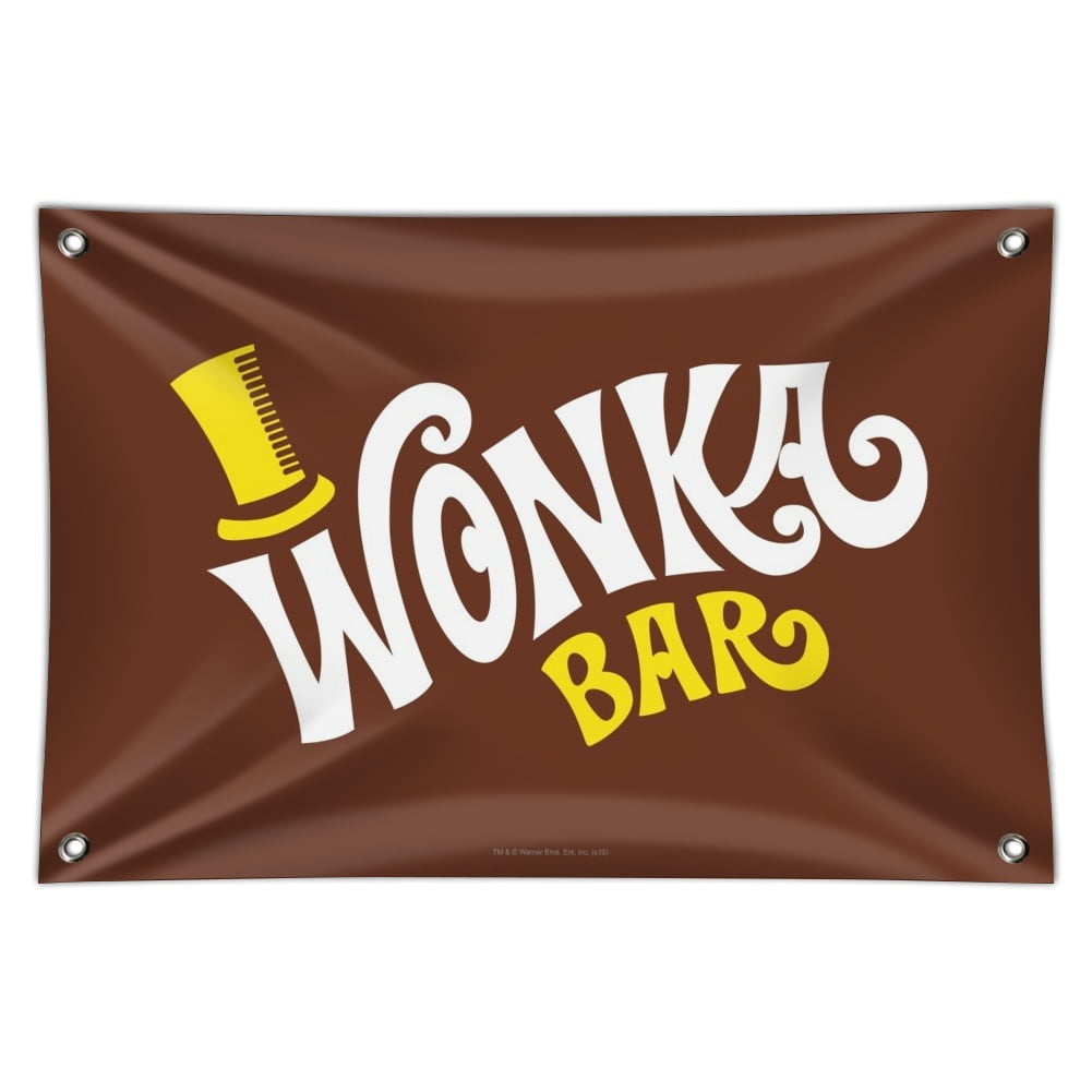 Willy Wonka and the Chocolate Factory Wonka Bar Logo Home Business ...