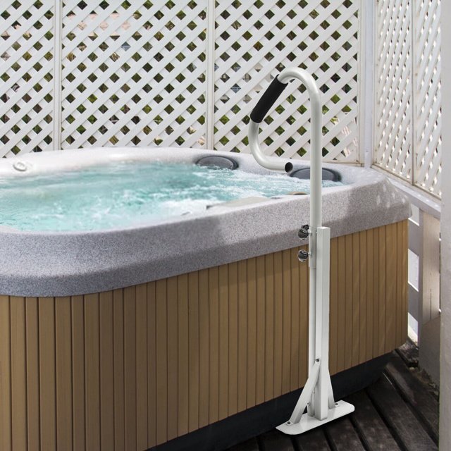63" Hot Tub Handrail Spa Side Safety Support Rail W/ Slide-under ...