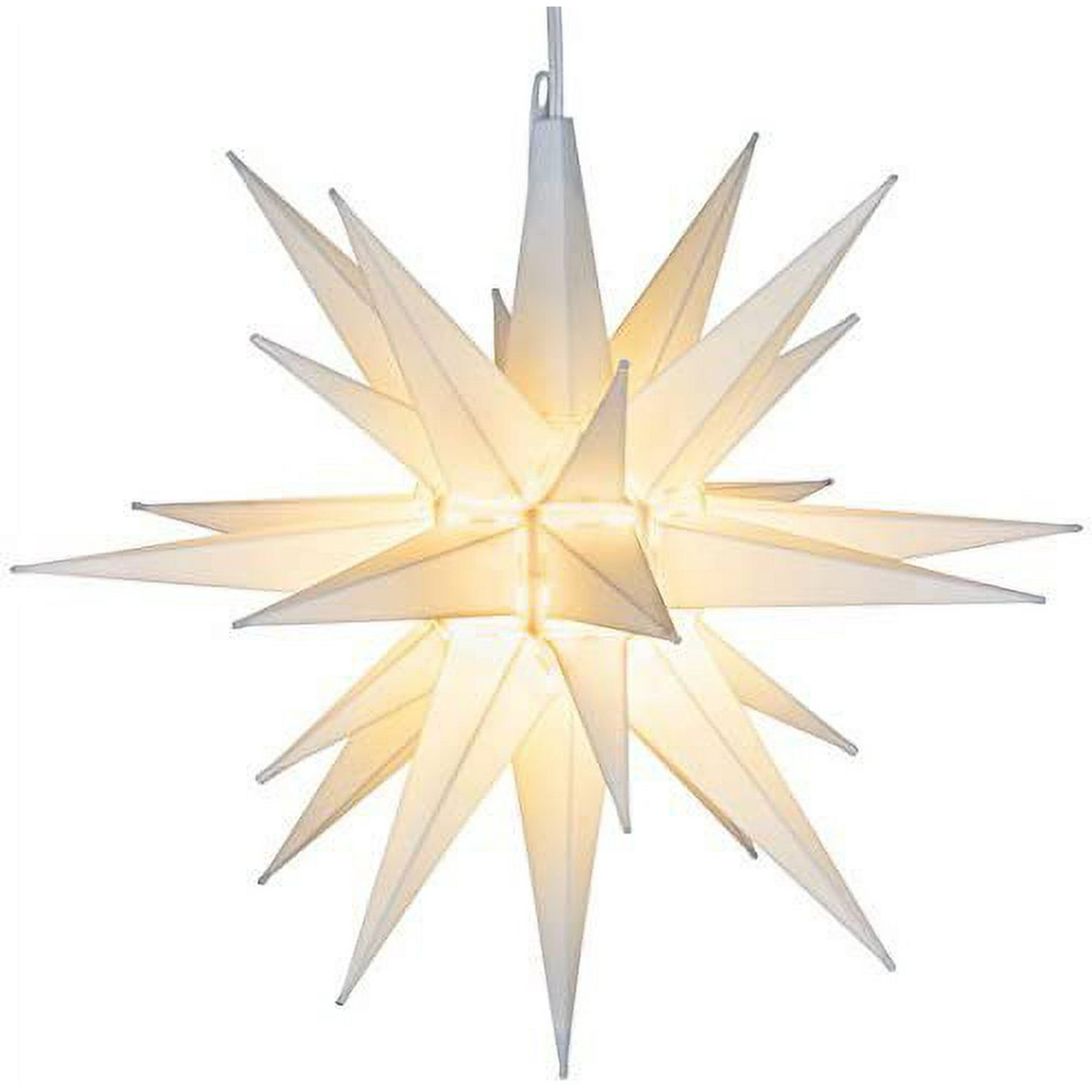 Click here for Debgfs 18 Large White Moravian Star - Hanging Outd... prices