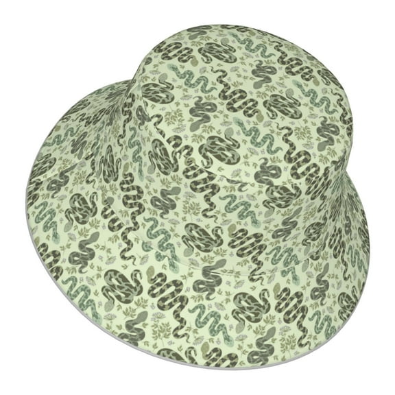 Hessimy Hot Summer Bucket Hat - Trendy Cotton Sun Hat for Beach, Golf ...