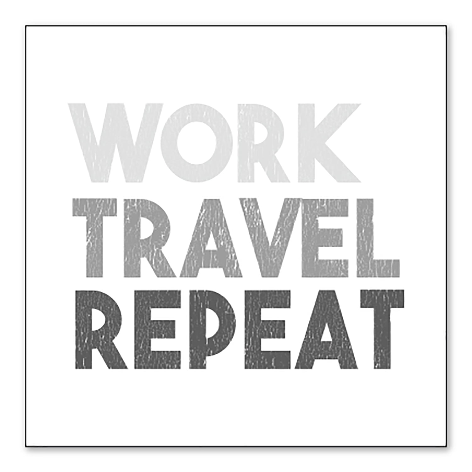 DistinctInk Custom Bumper Sticker - 4" x 4" Decorative Decal - White ...