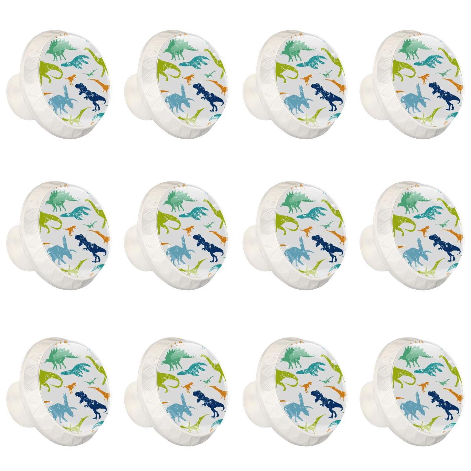12 Pcs Seamless Dino Knobs for Kitchen Cabinet Cupboard Dresser ...