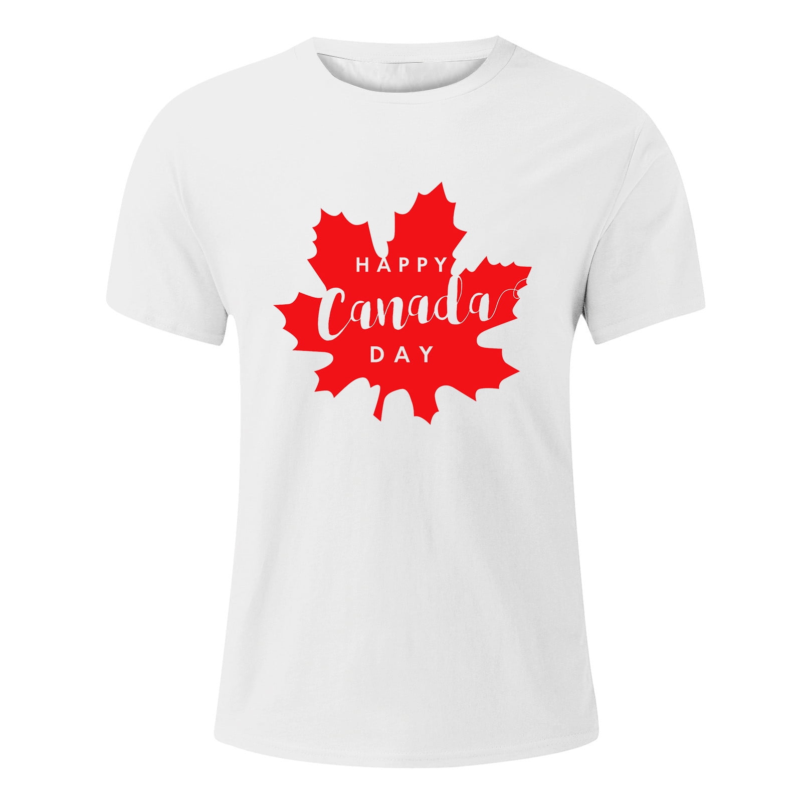 Click here for Luogenli Male T-Shirts For Mens Canada Day Mens T... prices