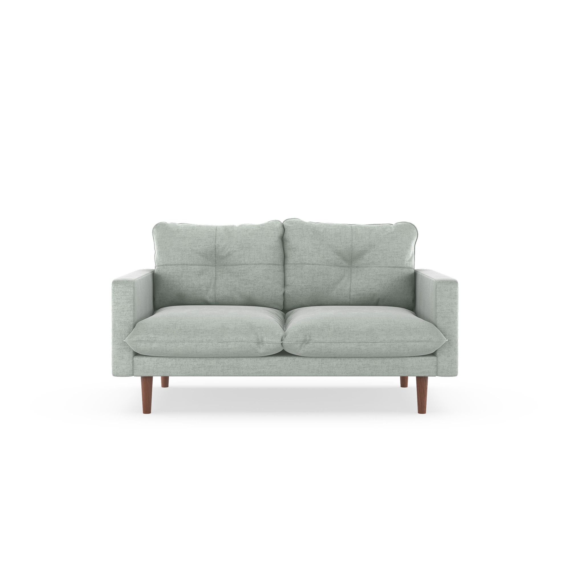 Grady Sofette Mod Velvet - Silver Gray - Walmart.com