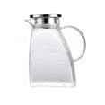 Hammers Texture Glass Cold Water Bottle, Large-Capacity Refrigerator ...