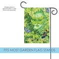 Toland Home Garden Dryad Butterfly Welcome Flower Flag Double Sided ...