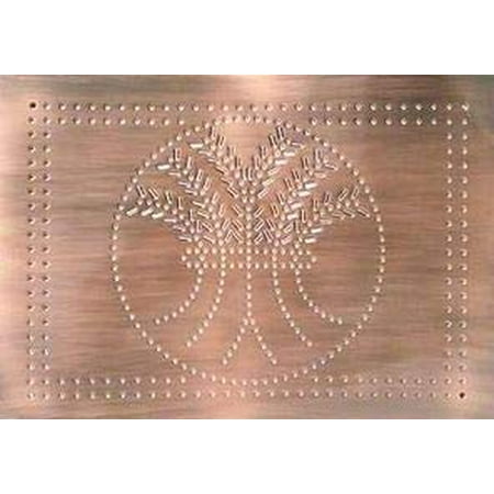 cooper Wheat Stalks Pattern Pie Safe Tin Panel 10 High x 14 Wide ...