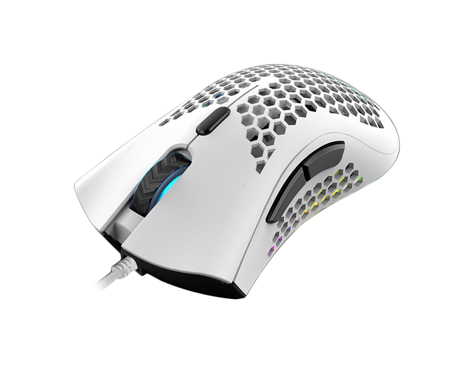 G905 Wired Mouse Hollow Honeycomb Adjustable DPI Programmable 7200DPI ...