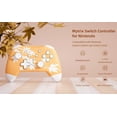 Game Controller for Nintendo Switch/OLED/Lite Orange, Mytrix Upgraded ...