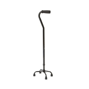 Equate Quad Walking Cane with Small Base and 4 Legs for Stability ...