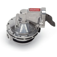 Edelbrock 8126 Chrome Steel Fuel Line Kit with 3/8 Barb Fitting ...