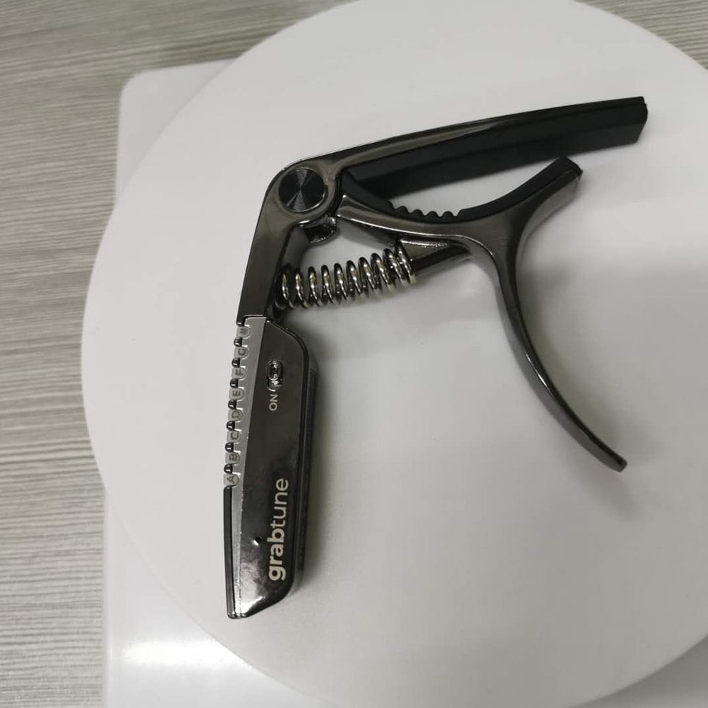 Acoustic Guitar Capo-Tuner USB Rechargeable Battery 2 In 1 Equipment ...