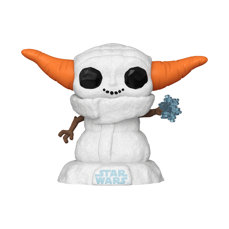 Click here for Funko Pop! Star Wars: Snowman Grogu Vinyl Bobblehe... prices