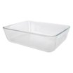 Pyrex 7210 3-Cup Rectangle Clear Glass Baking and Storage Dish ...