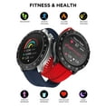 iTech Bold 3 Unisex Adult Smart Watch, Red, Silicone Strap - Walmart.com