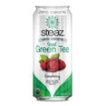 (12 Pack)Steaz Zero Calorie Green Tea - Raspberry, 16 fl oz. - Walmart.com