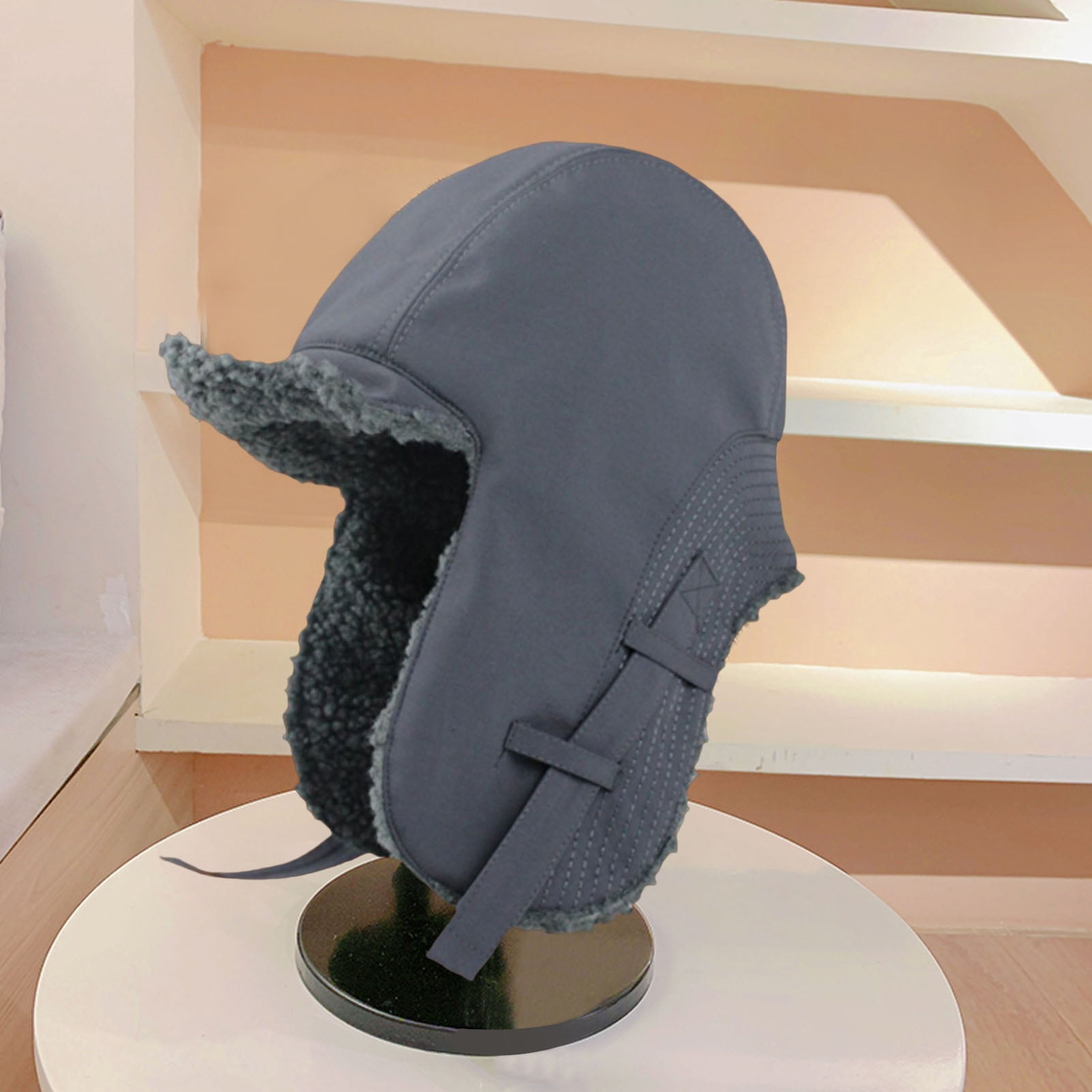 DoubleYi Ear Flap Hat Keep Warm Ear Protection Soft Russian Hat Couple ...