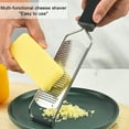 Stainless steel cheese planer, cheese planer, lemon shaver, kitchen ...