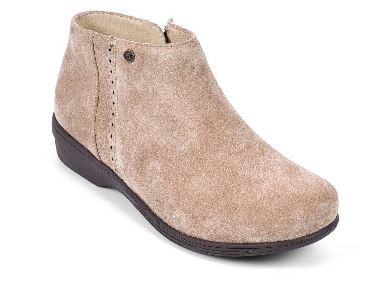 Spenco Manor Wormen's Suede Ankle Boot Women's - Walmart.com