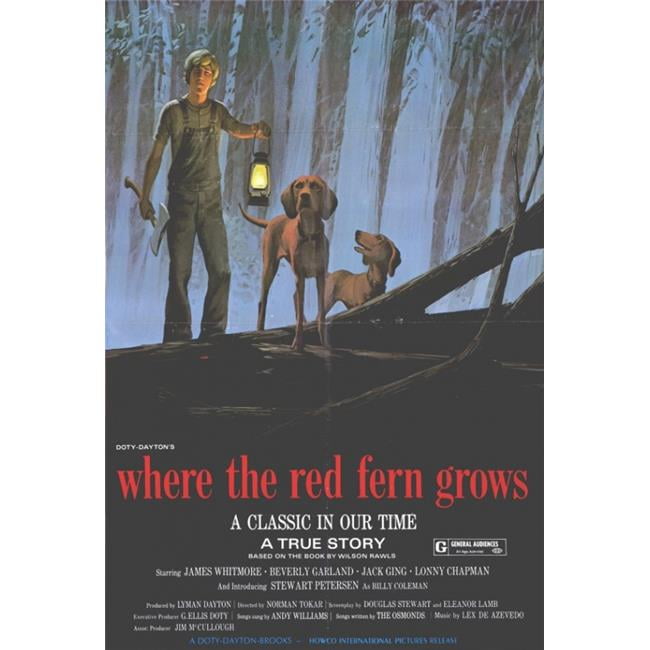 Where The Red Fern Grows Movie Poster