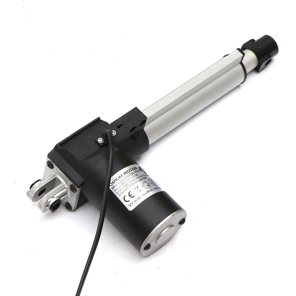 20" Inch Stroke Linear Actuator 6000N/1320lbs Pound Max Lift 12V DC ...