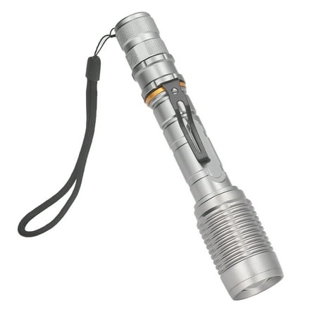 Bright Flashlight, Telescopic Zoomable Flashlight Waterproof 5 Lighting ...
