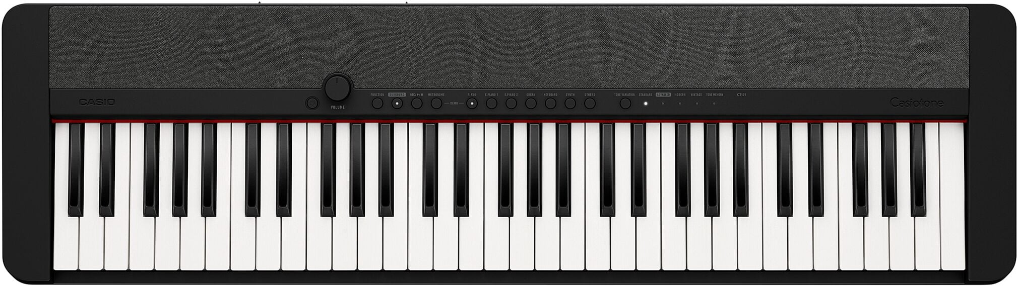 Casio CTS1BK Premium Pack with Keyboard Stand, AC Adapter, and ...