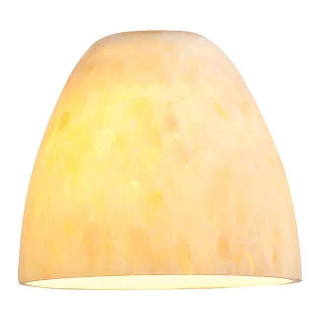 Access Lighting 942RJ-YEL Fire Pendant Glass Shade, Yellow Glass Finish ...