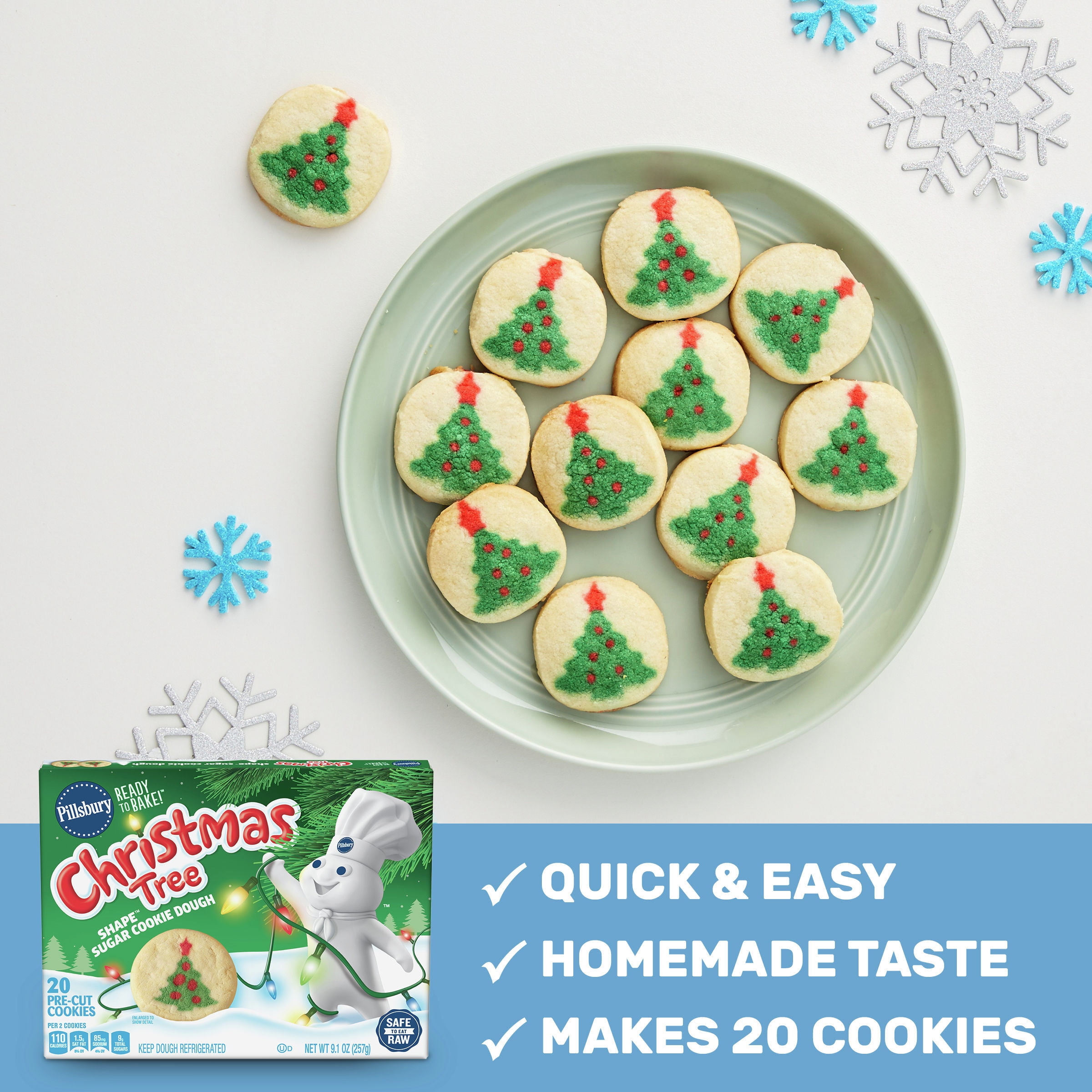 Pillsbury Holiday Cookies Reindeer
