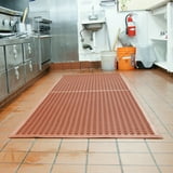 Rubber-Cal "1/2 in. Dura-Chef" Non-Slip Rubber Kitchen Mat - 1/2 in x 3 ...