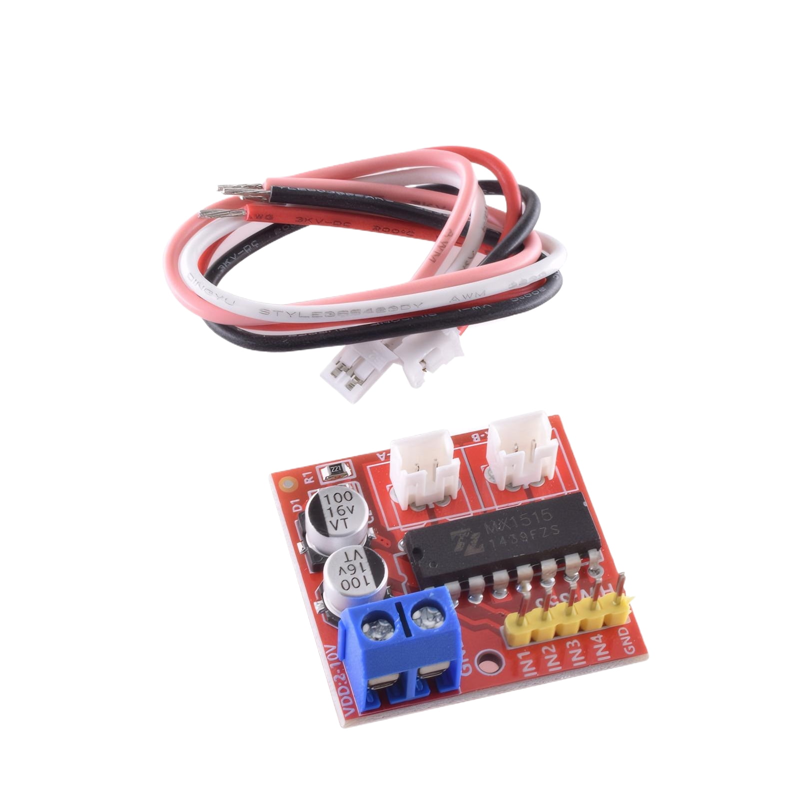 Injueey MX1919 Módulo de accionamiento de motor dual Control de motor 2 ...