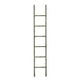 Creative Co-Op Heavily Distressed 78"H Decorative Metal Ladder with 6 ...