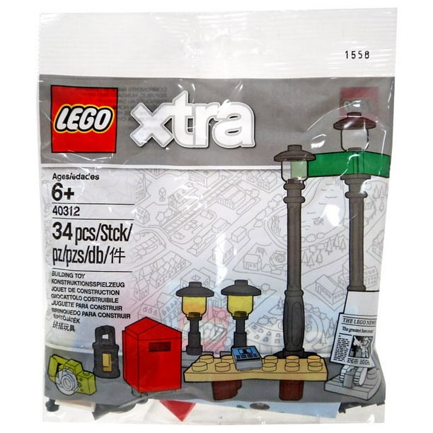 Xtra Streetlamps Set LEGO 40312 - Walmart.com - Walmart.com