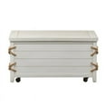 Dockside White Storage Trunk - Walmart.com