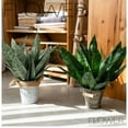 Artificial Snake Plant Pvc Fake Green Plant For Home And Event ...