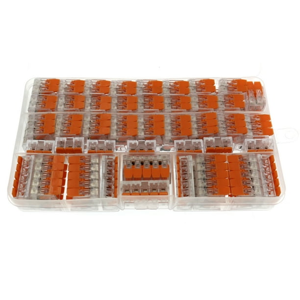 75 Pieces Electric Wire Connector Professional Line Connectors Wires ...