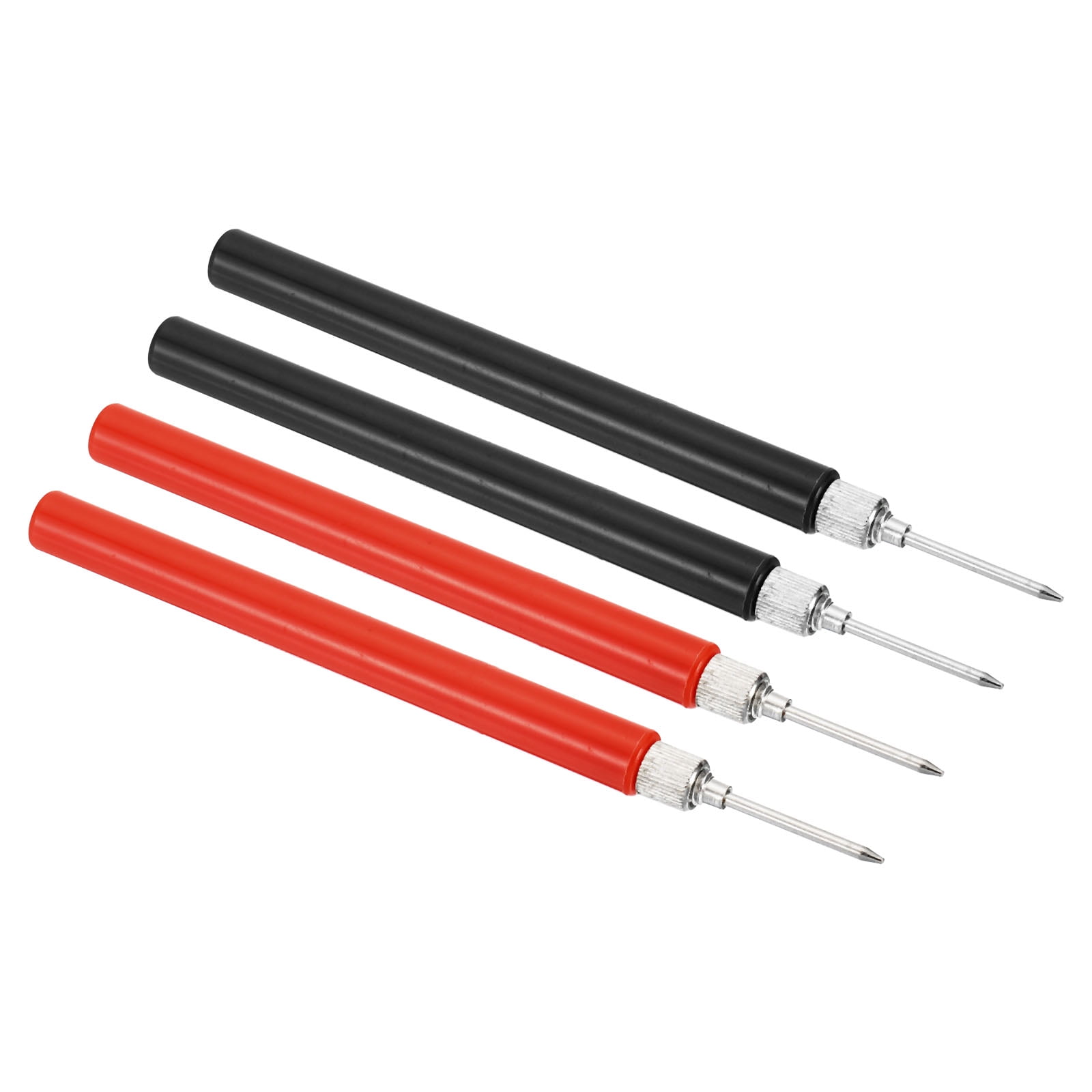 Uxcell 2mm Test Probes, 4 Pcs Multimeter Test Lead Extention Pen Probe ...