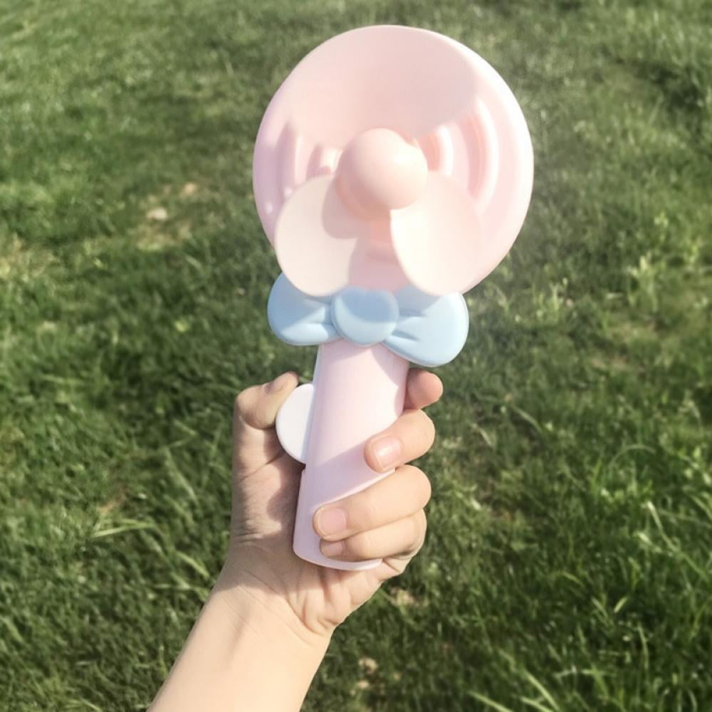 Choosebetter Mini Portable Pure Manual Handheld Fan,Plastic Student Fan ...