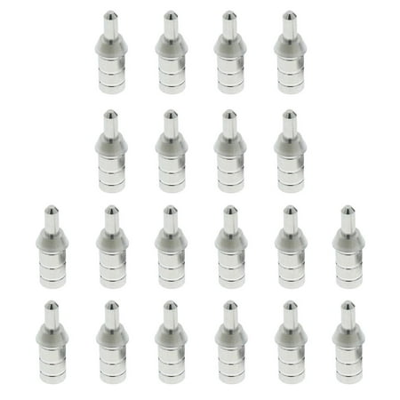 Set of 20 Pcs Archery Pin Bushing / Arrow Nock Pins Adapter for ID 6.2 ...