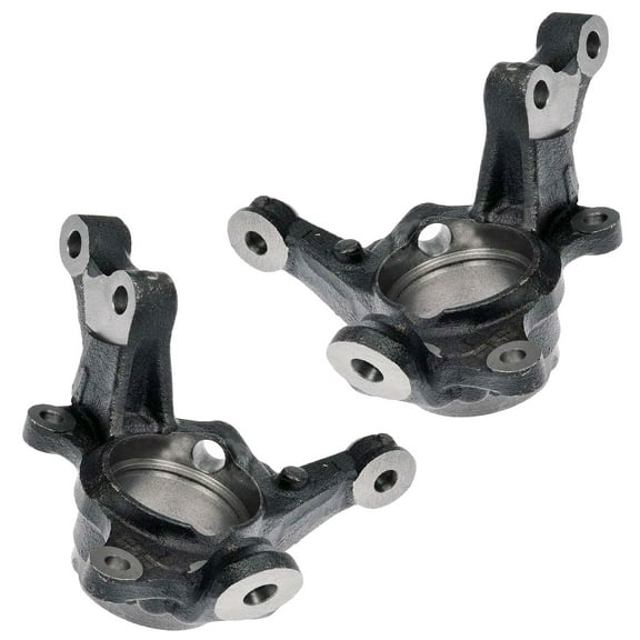 Detroit Axle - 2pc Front Steering Knuckles for Subaru Forester Impreza ...