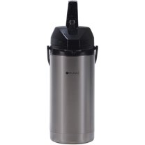 3 Liter Lever Action Airpot Stainless Steel/Black - Walmart.com