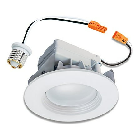 Halo Recessed LED RL460WH830PK 4-Inch Retrofit Module and Trim, White ...