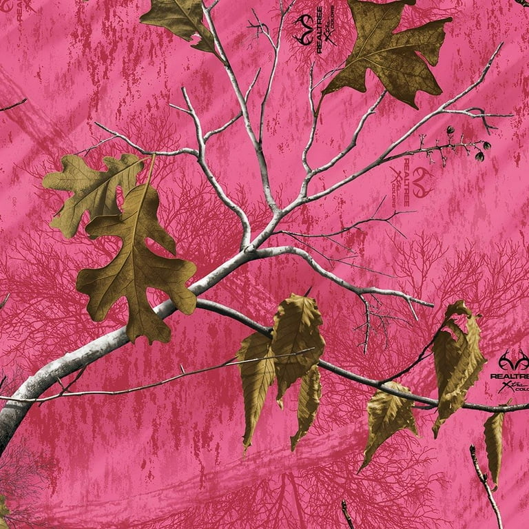 Pink Hunting Camouflage Background